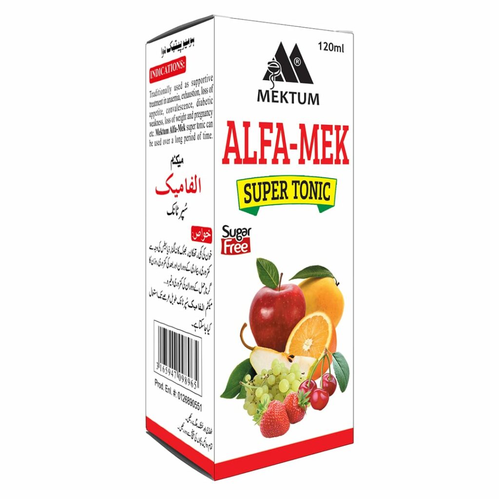 Alfa Mek (Sugar Free) - Mektum Homoeo Pharma