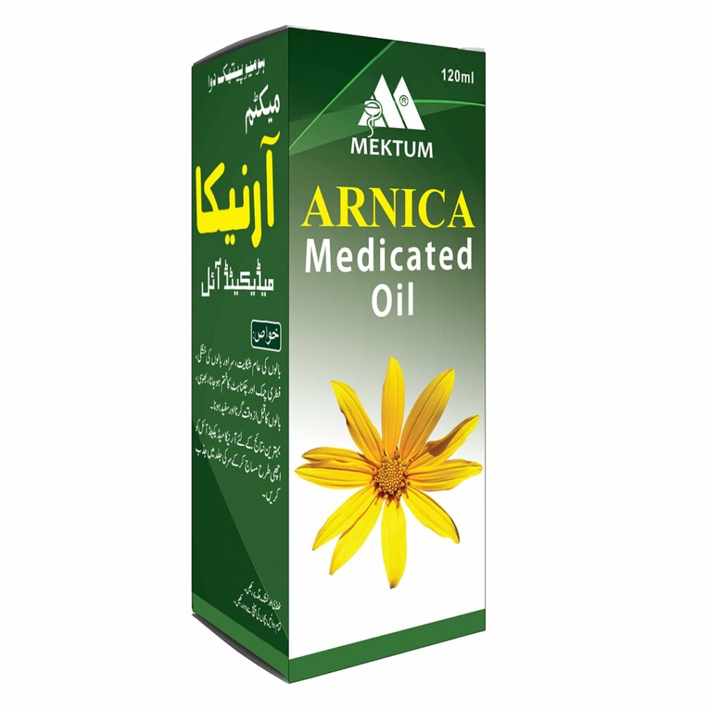 Arnica Medicated Oil - Mektum Homoeo Pharma