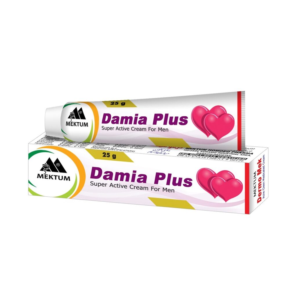 Damia Plus Cream - Mektum Homoeo Pharma