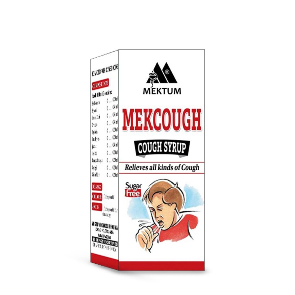 Mek Cuff (Cough Syrup) - Mektum Homoeo Pharma