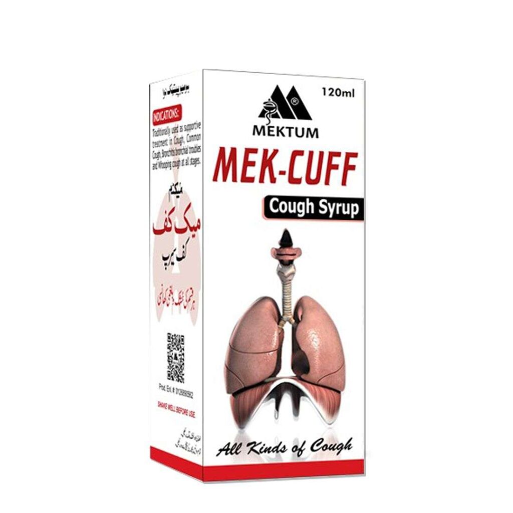 Mek Cuff (Cough Syrup) - Mektum Homoeo Pharma