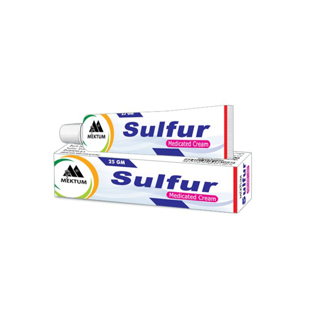 Sulfur Cream - Mektum Homoeo Pharma